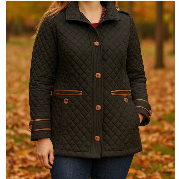 Lands' End | Jackets & Coats | Lands End Quilted Barn Jacket | Poshmark
